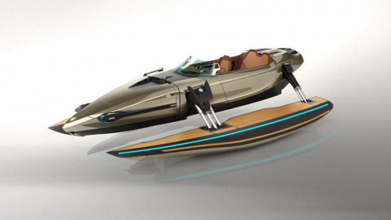 High-tech Watercraft Which Can Transform From Monohull, To Catamaran ...