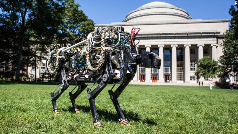 Come Out, Come Out... The DARPA Cheetah-Bot SEES You....