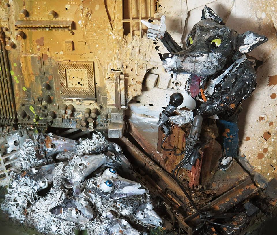 Artist turns Trash into Treasures