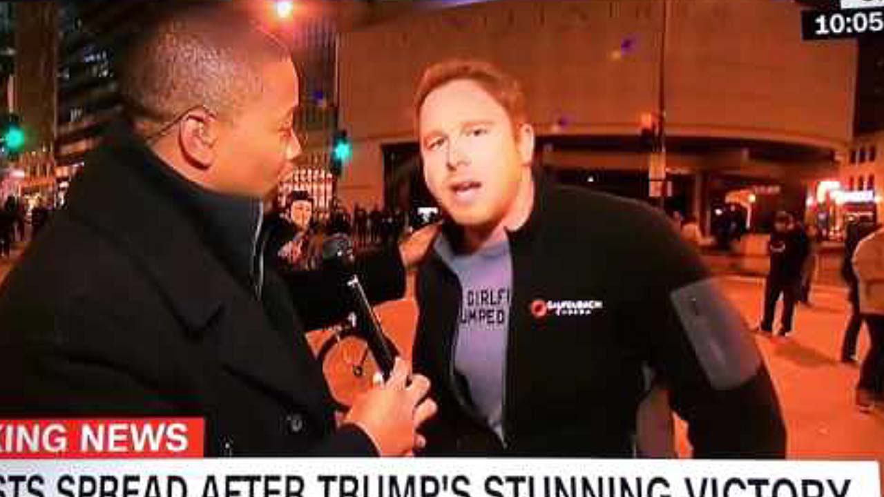 CNN Cameraman Used as Trump Protestor by Own Admission