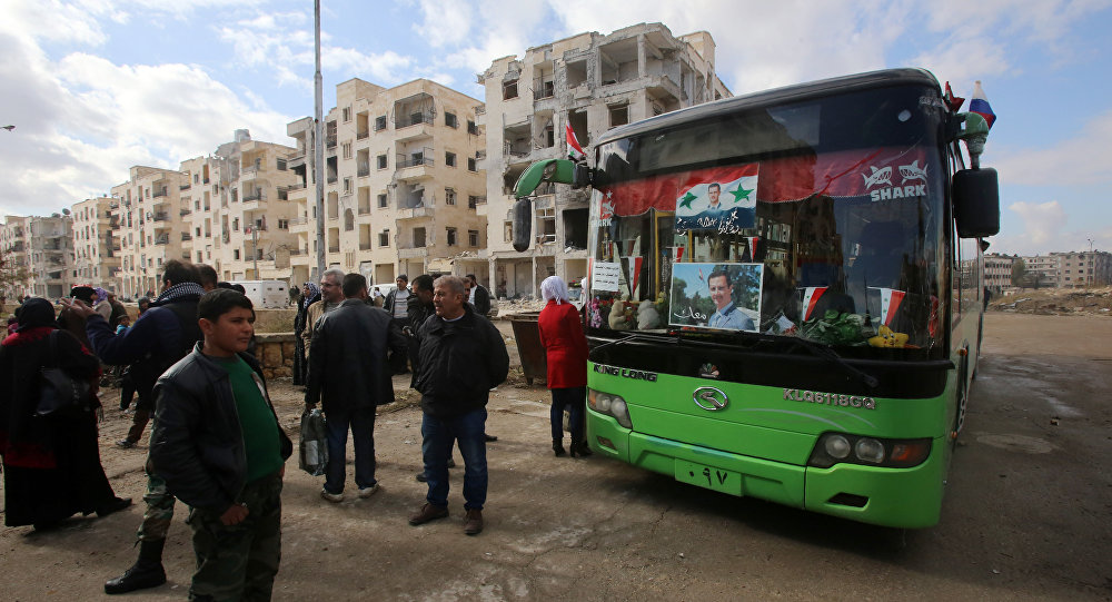 Humanitarian Buses in Aleppo Firebombed by U.S-Backed Moderate Rebels