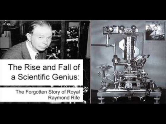 Genius Dr Rife Silenced by Mafia Medical Industry for Inventing Cancer ...